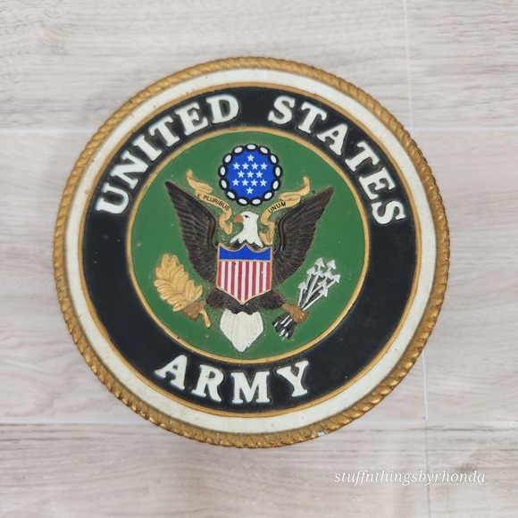 Wall Decor | Department Of The Us Army Plaque Emblem By Life Symbols ...